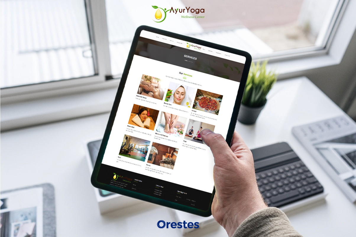 Modernizing Ayur Yoga with Website Design Services